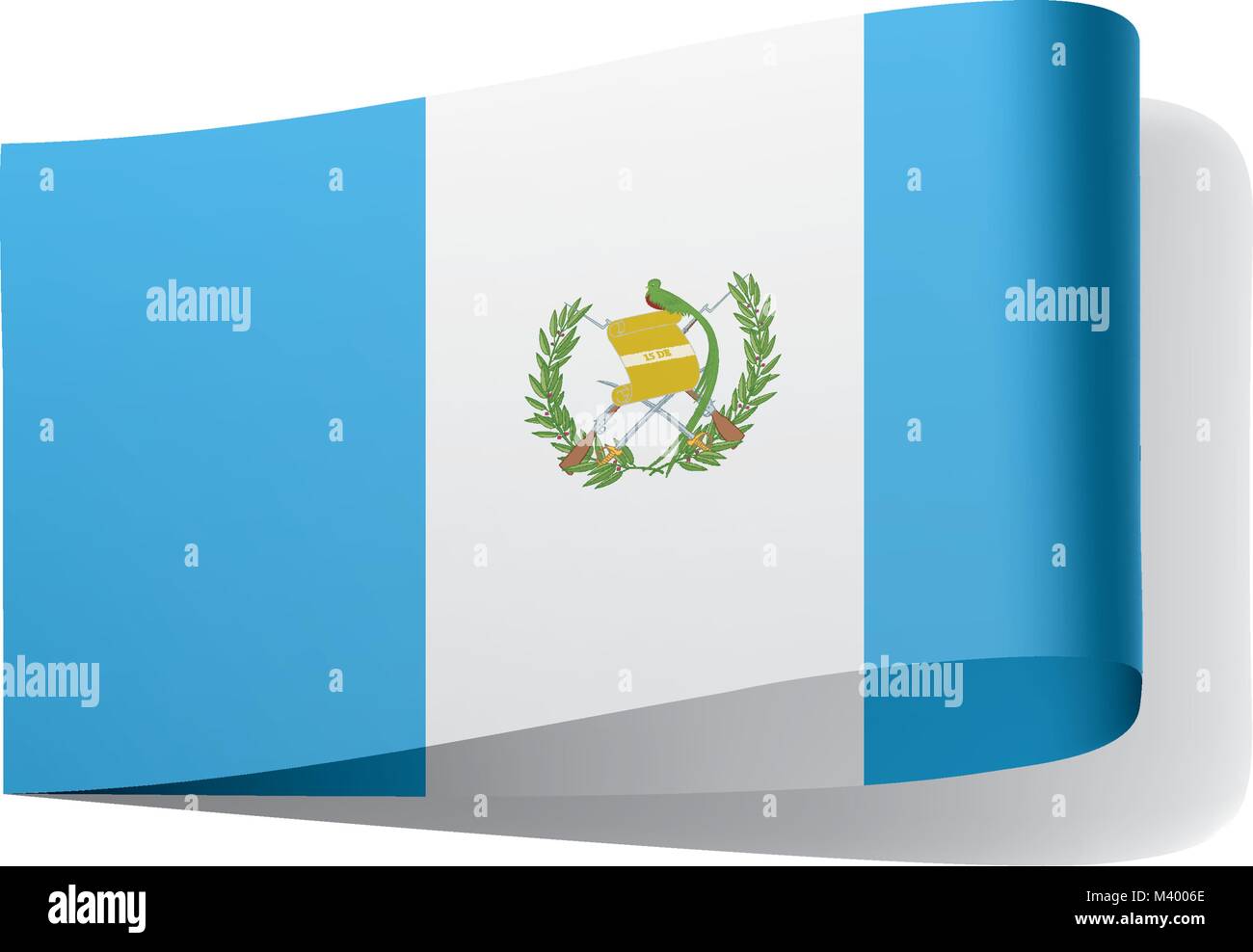 Guatemala flag, vector illustration Stock Vector Image & Art - Alamy