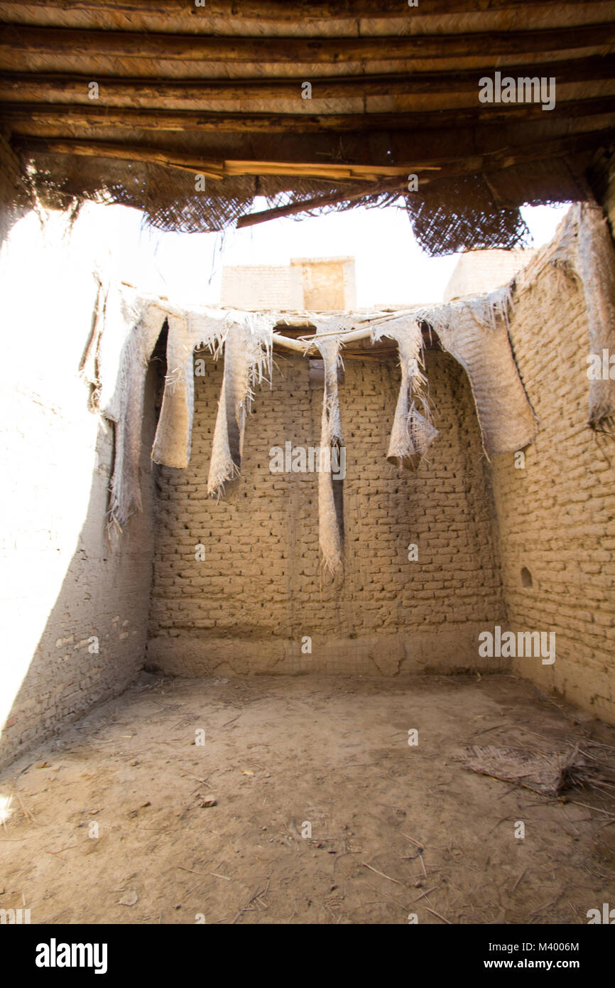 A picture of the inside of the Temple of ninmakh, The oldest temple in ...