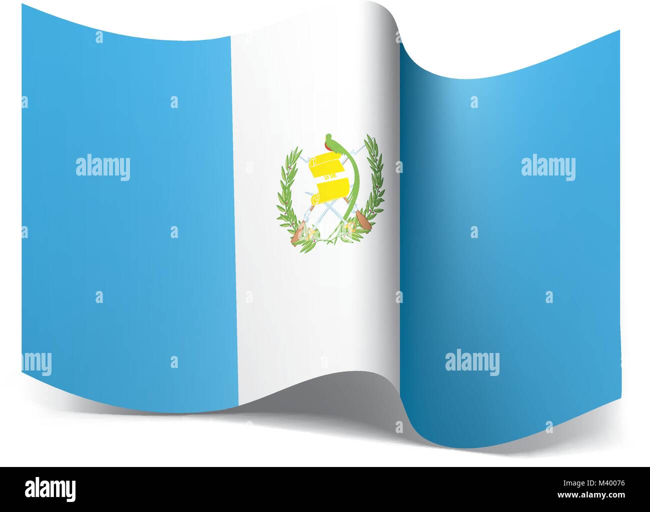 Guatemala flag, vector illustration Stock Vector Image & Art - Alamy