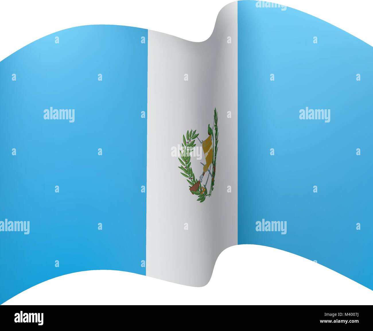 Guatemala flag, vector illustration Stock Vector Image & Art - Alamy
