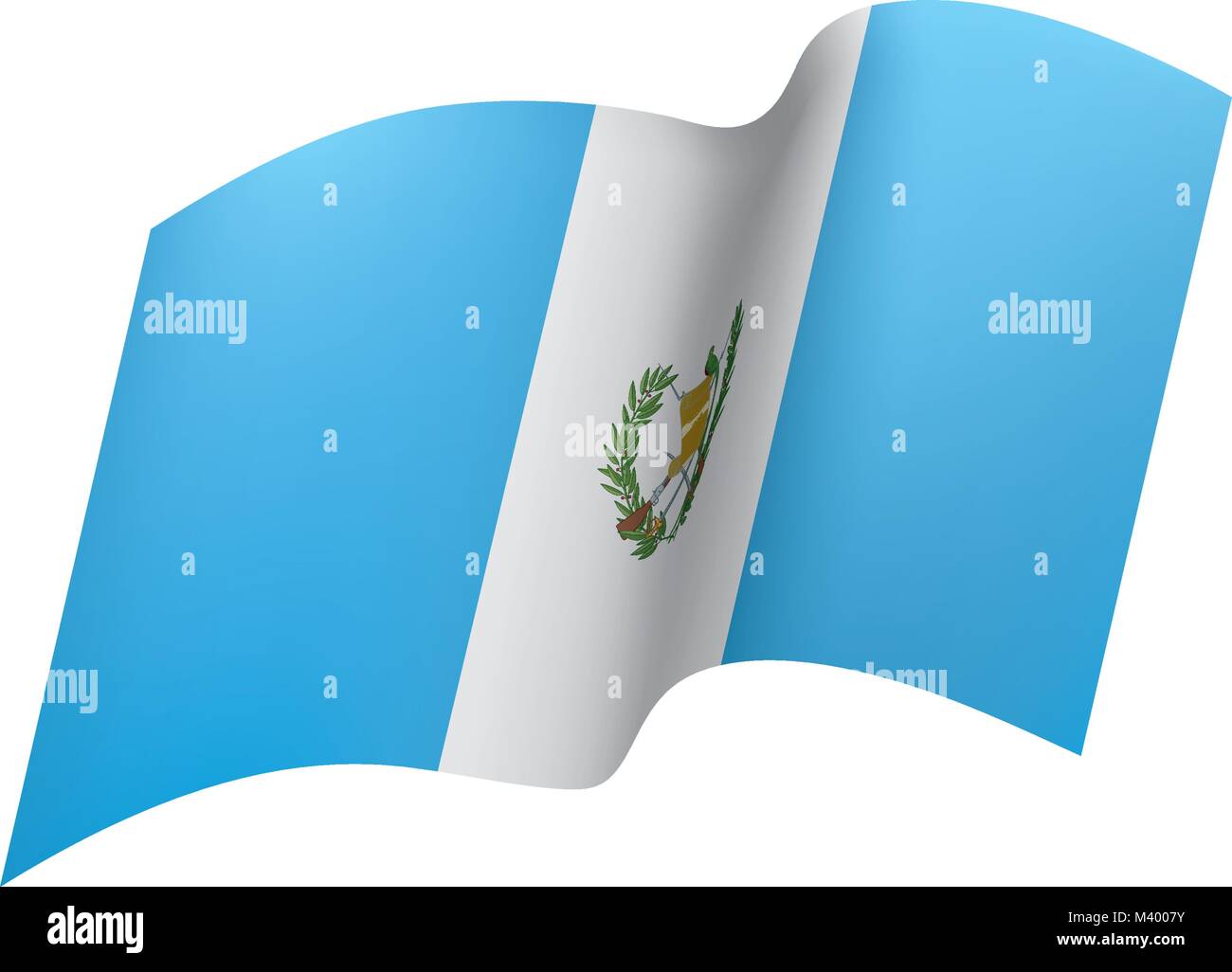 Guatemala flag, vector illustration Stock Vector Image & Art - Alamy