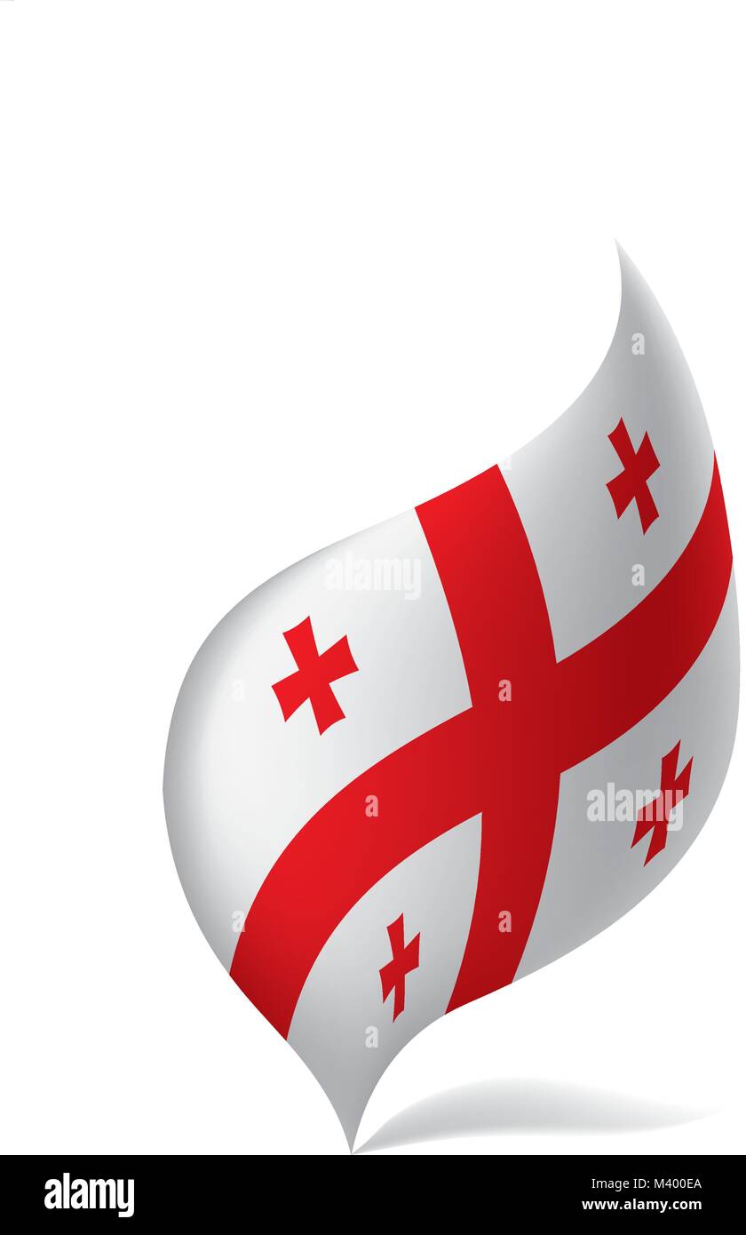 Georgia flag, vector illustration Stock Vector Image & Art - Alamy