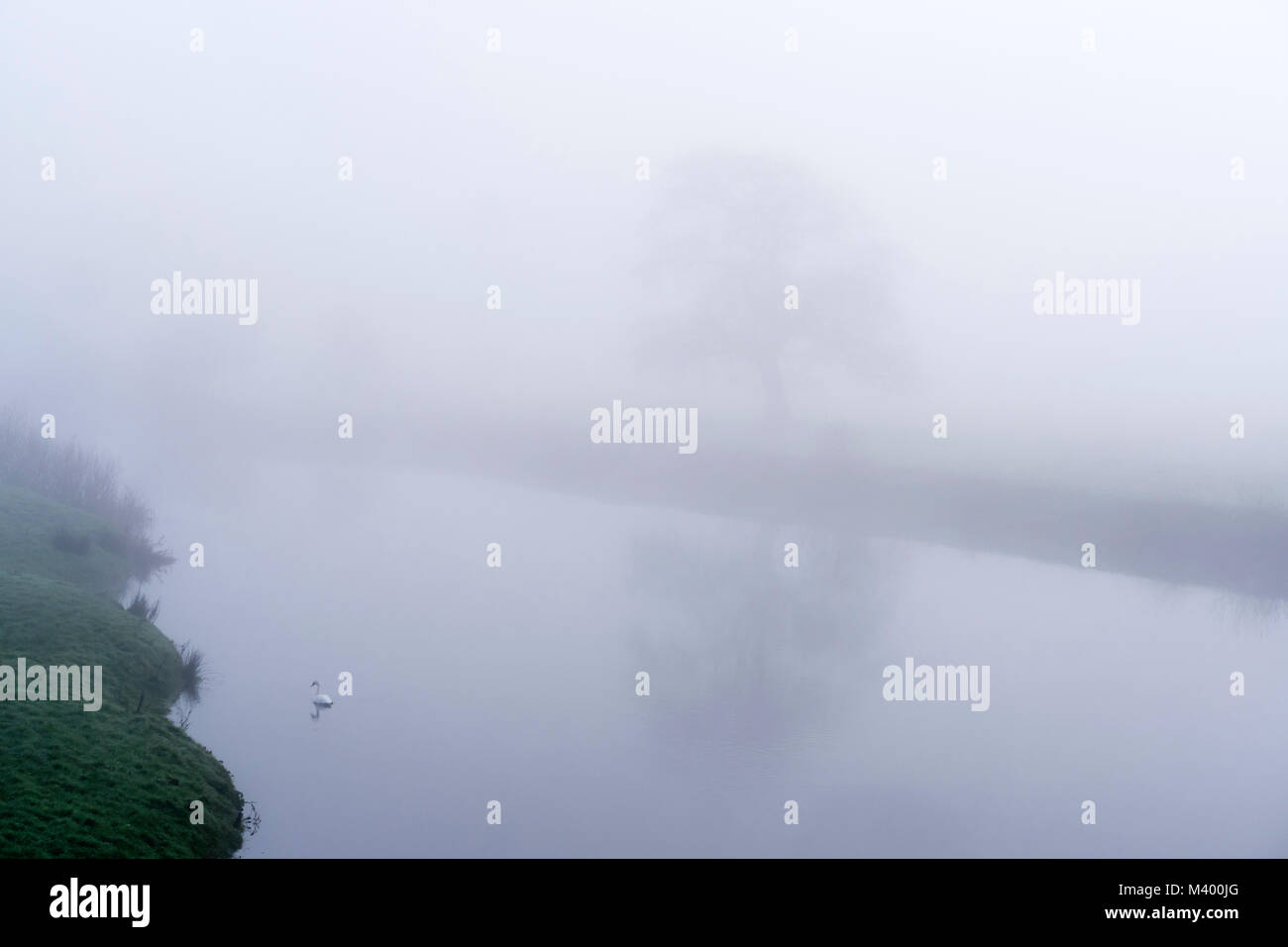 Misty wales hi-res stock photography and images - Alamy