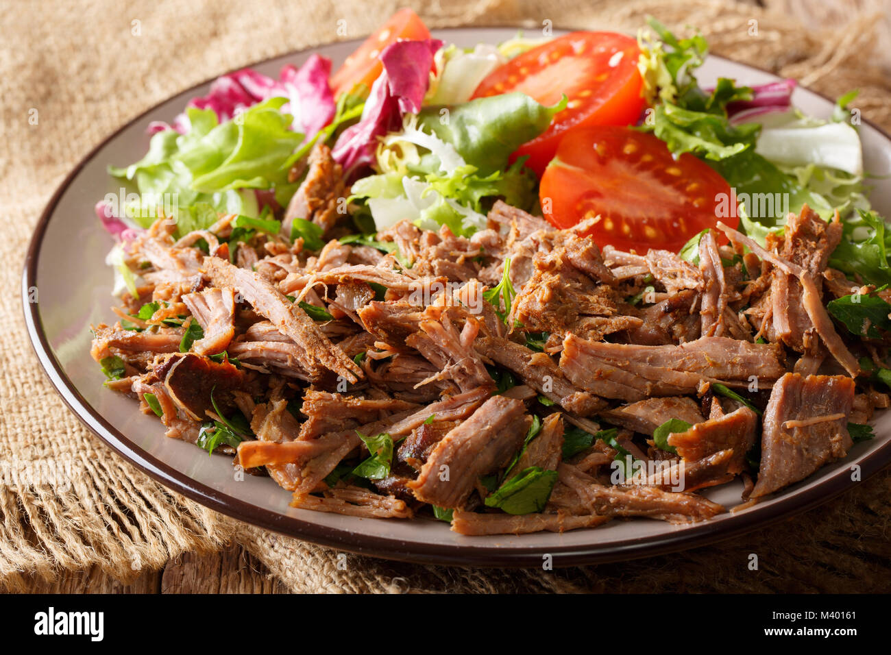 Shredded meat hi-res stock photography and images - Alamy