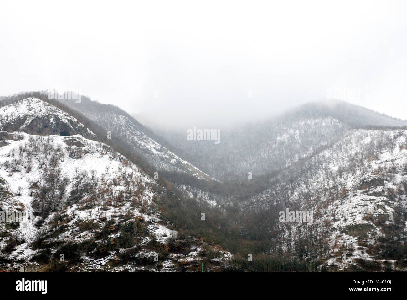 The Borzsony mountains at the Danube bend in Domos, Hungary Stock Photo ...