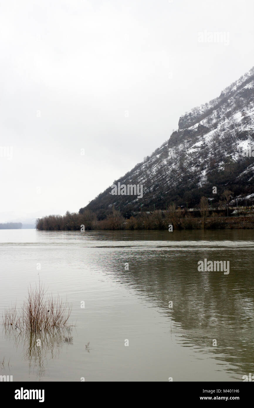 The Danube river at the Danube bend in Domos, Hungary Stock Photo - Alamy