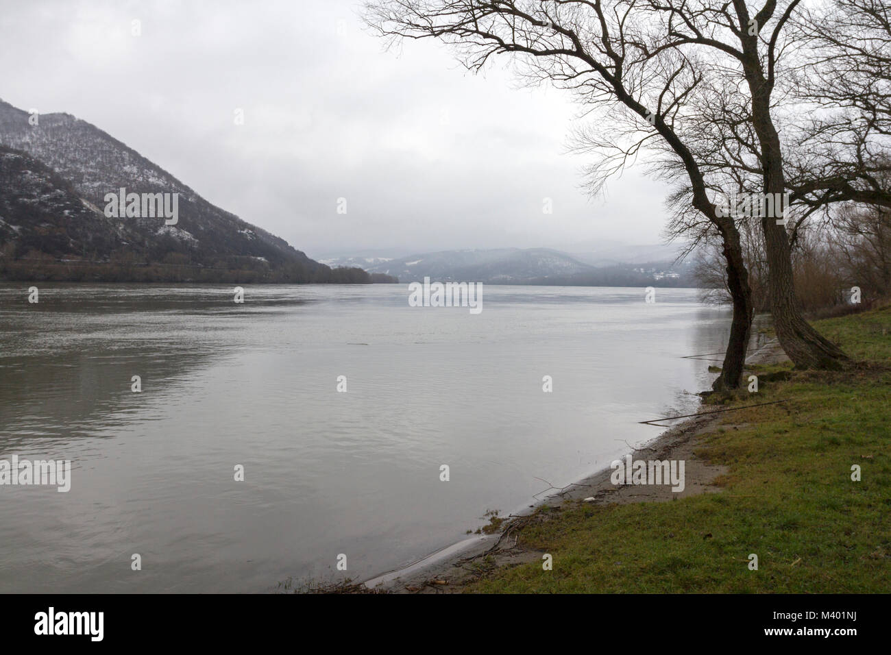 Pilis danube winter hi-res stock photography and images - Alamy