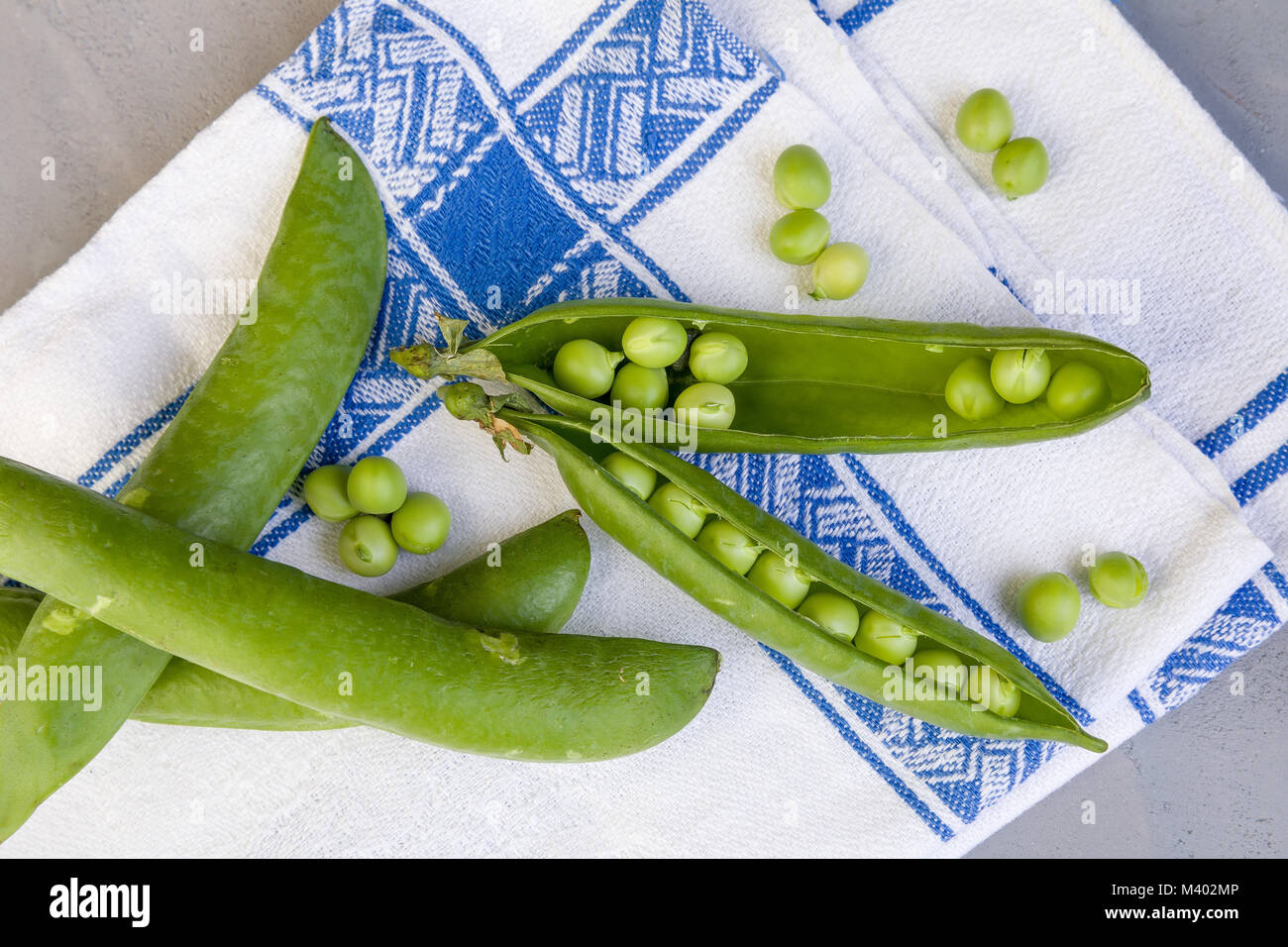 Peas lying on hi-res stock photography and images - Alamy