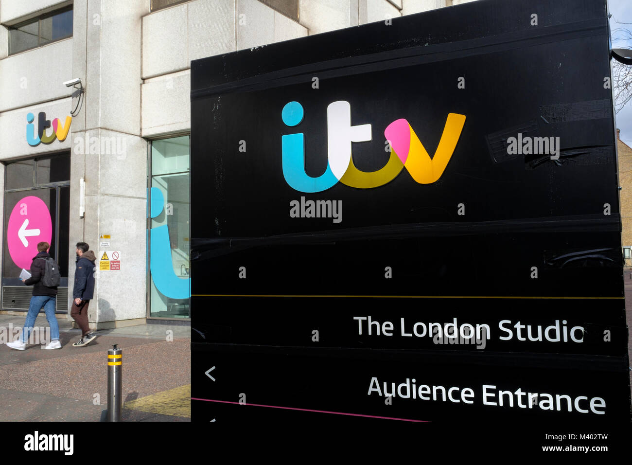 ITV television studios, Upper Ground, London Stock Photo - Alamy