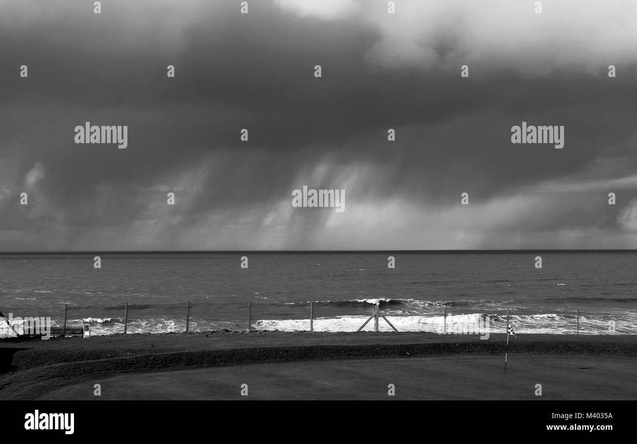Sea dark green Black and White Stock Photos & Images - Alamy