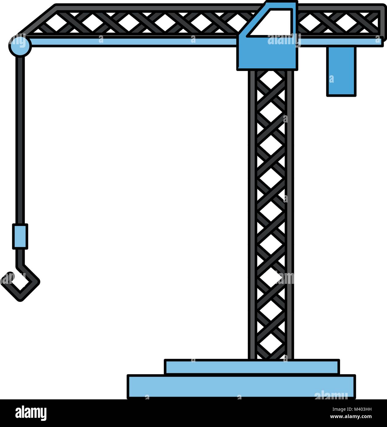 Construction crane symbol Stock Vector Image & Art - Alamy