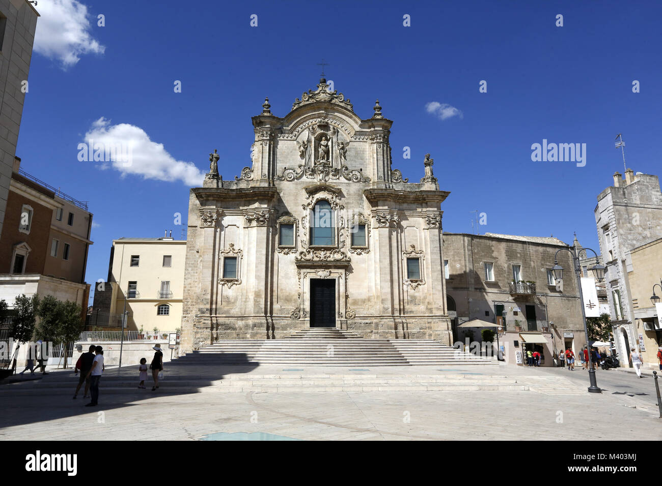 Matera church hi-res stock photography and images - Alamy