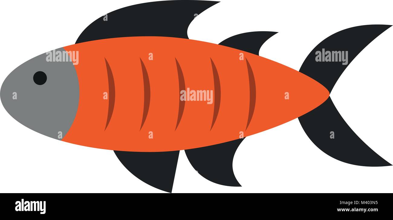 Fish seafood symbol Stock Vector Image & Art - Alamy