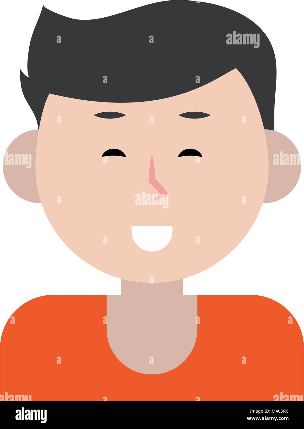 Man smiling cartoon Stock Vector Image & Art - Alamy