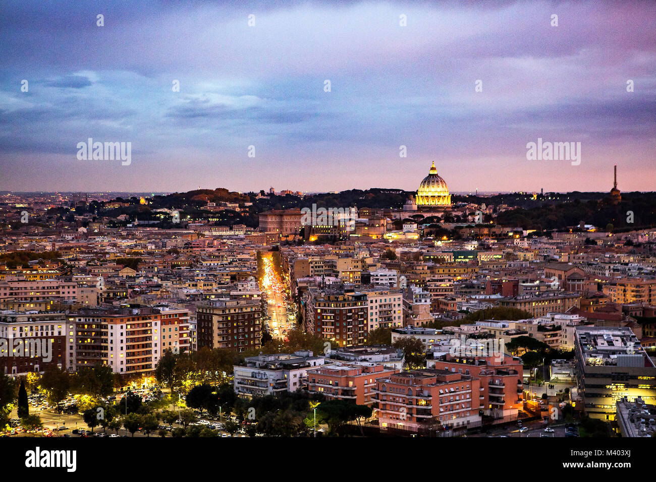Rome from monte mario hi-res stock photography and images - Alamy