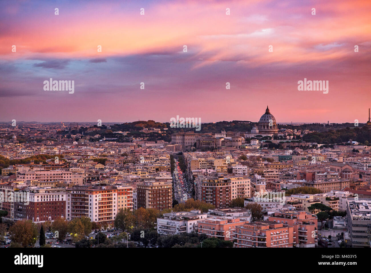 Rome from monte mario hi-res stock photography and images - Alamy