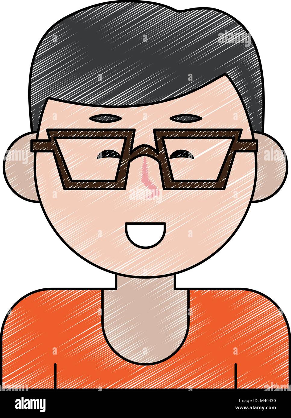 Man smiling cartoon Stock Vector Image & Art - Alamy