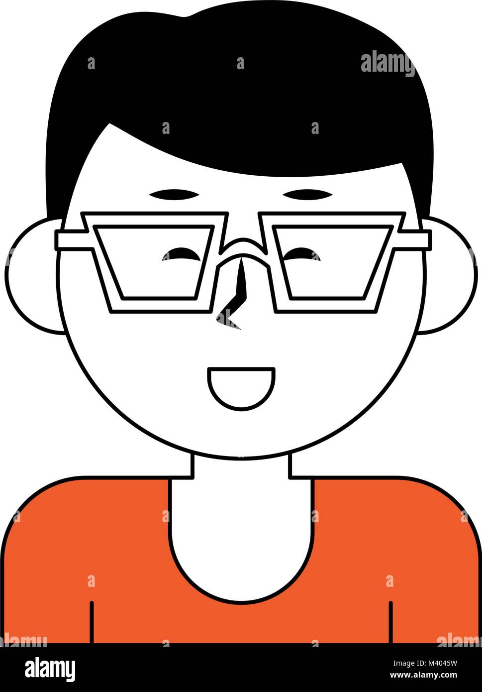 Man smiling cartoon Stock Vector Image & Art - Alamy