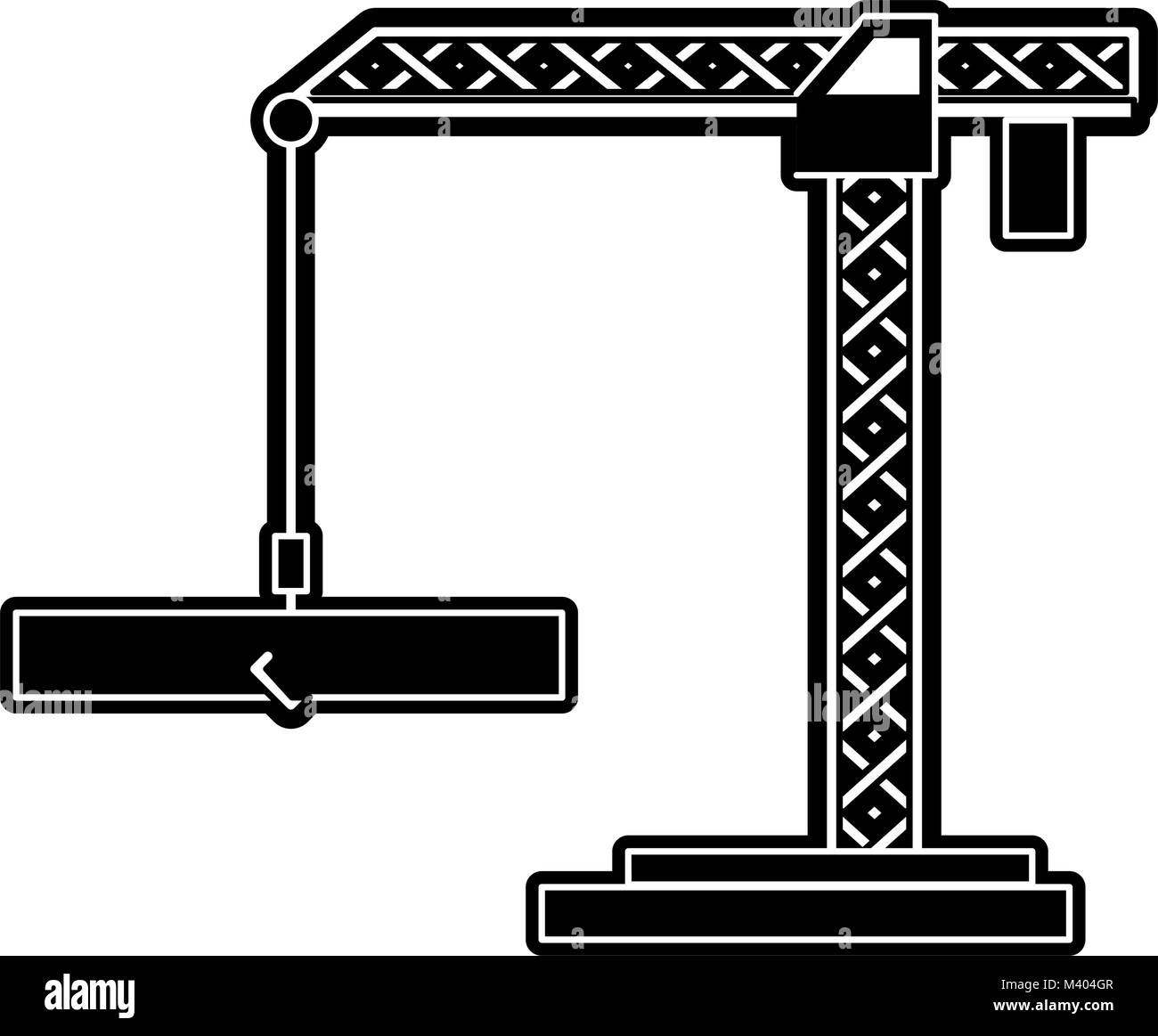 Construction crane symbol Stock Vector Image & Art - Alamy