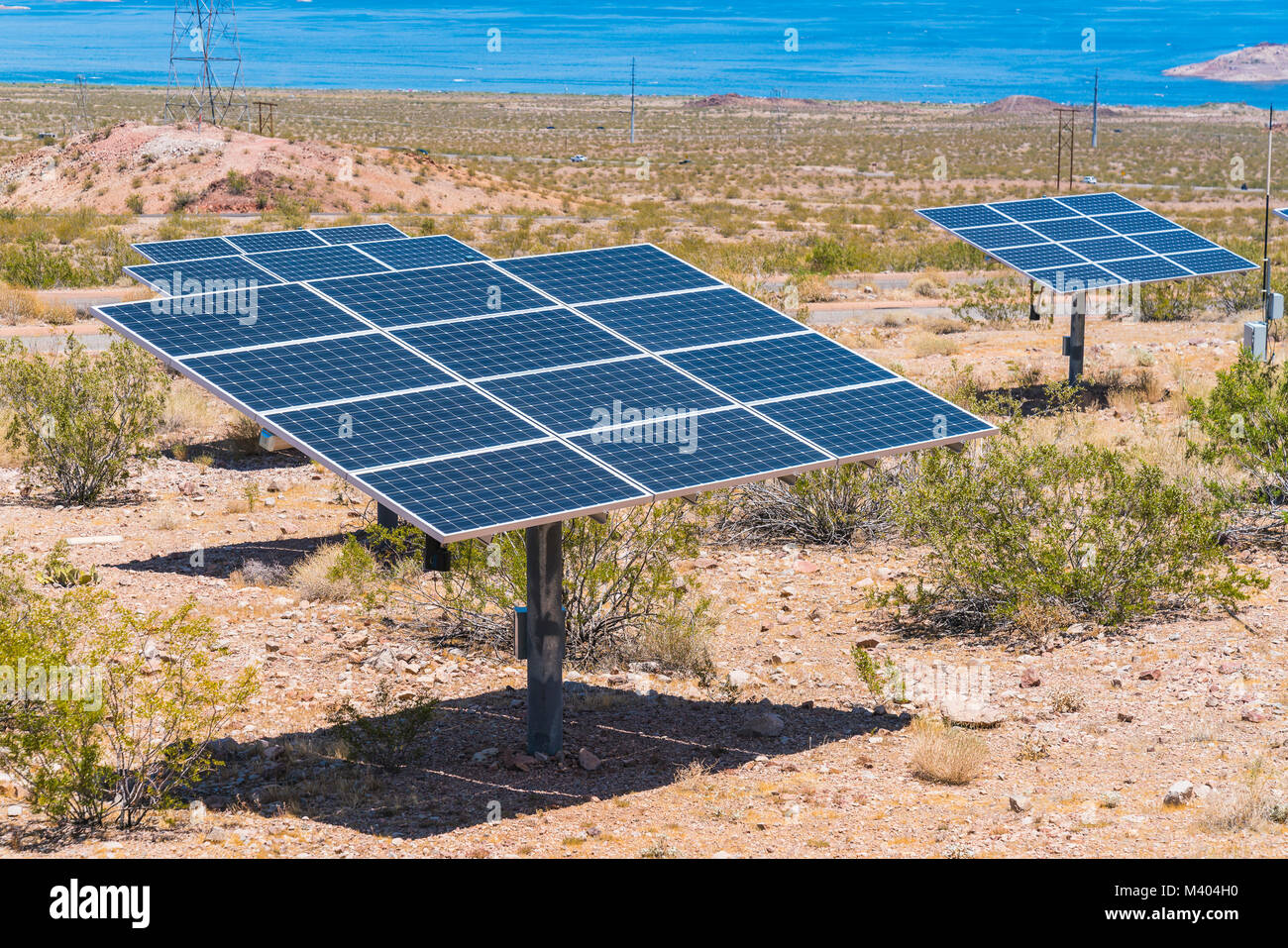 solar panel on sunny day Stock Photo - Alamy
