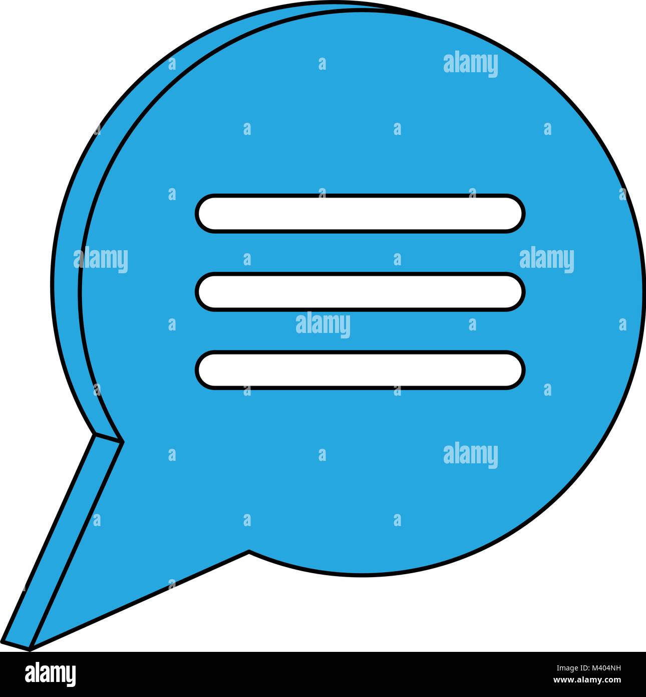 Chat bubble symbol Stock Vector Image & Art - Alamy