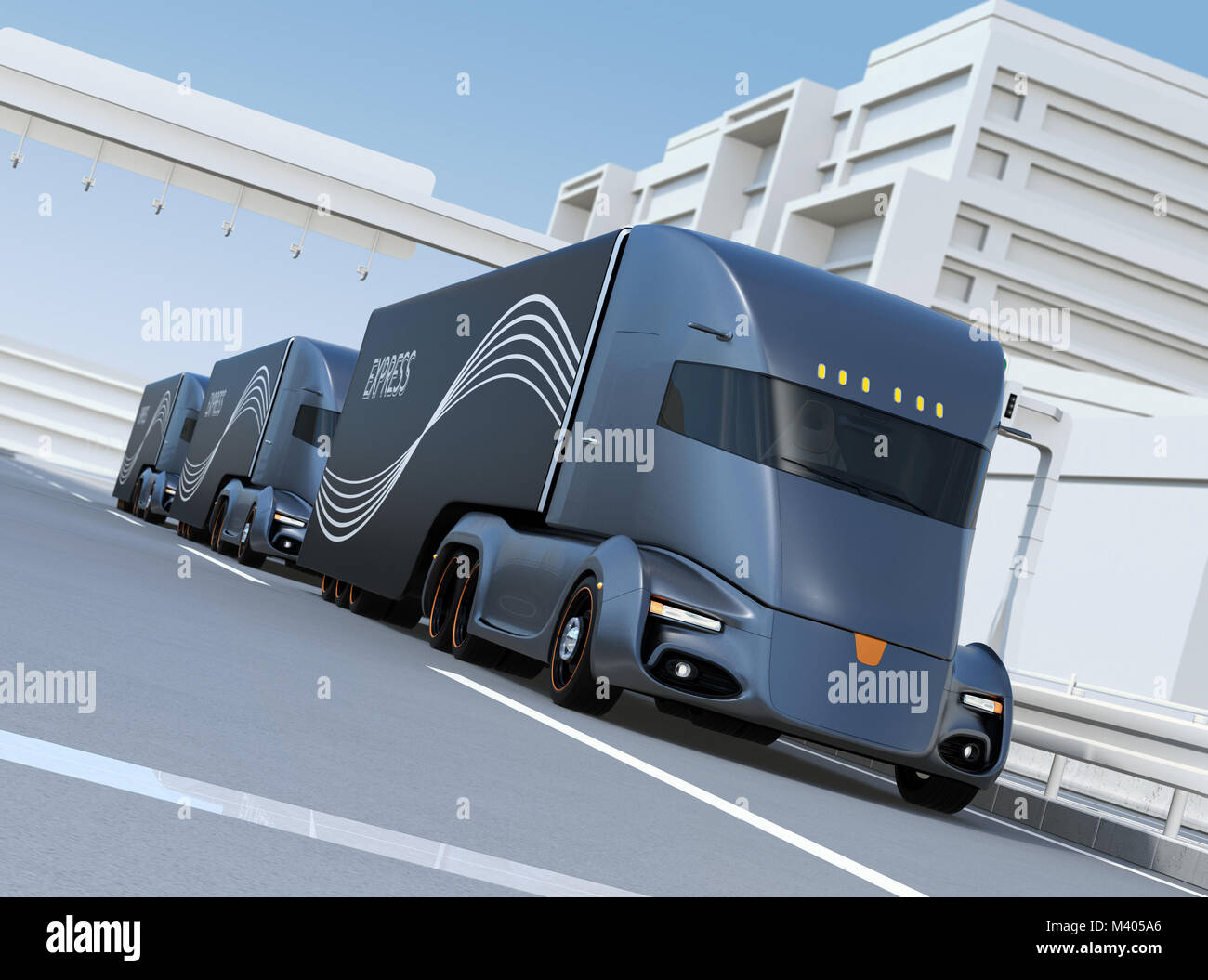 Vehicle fleet hi-res stock photography and images - Alamy