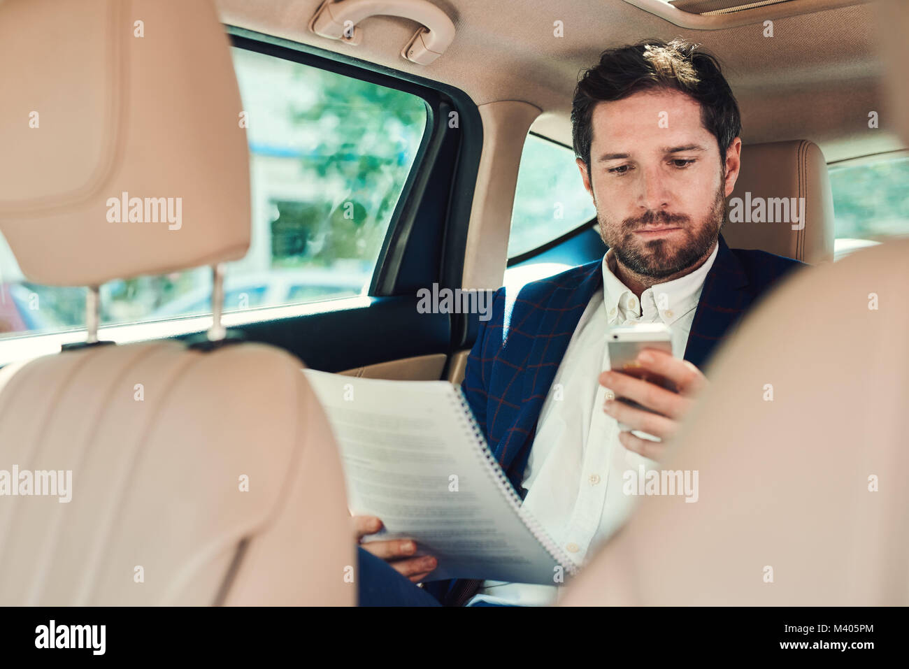 Business man car hi-res stock photography and images - Alamy