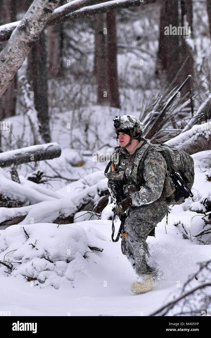 Sgt. Charles Stewart, B Company, 1st Battalion, 5th Infantry Regiment ...