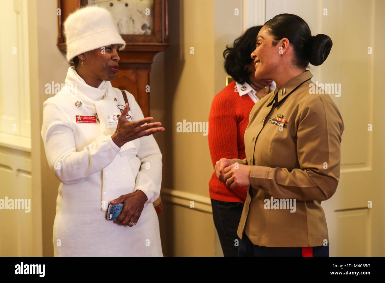 Marine Barracks Washington was honored to host five Gold Star Families ...