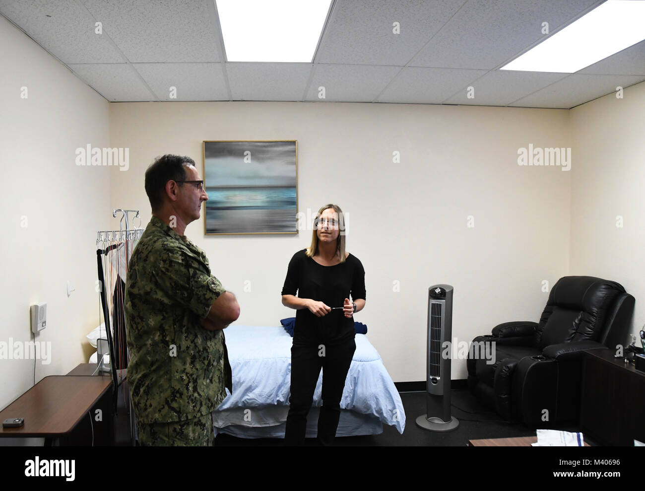 Capt. Joel Roos, left, Naval Medical Center San Diego (NMCSD ...