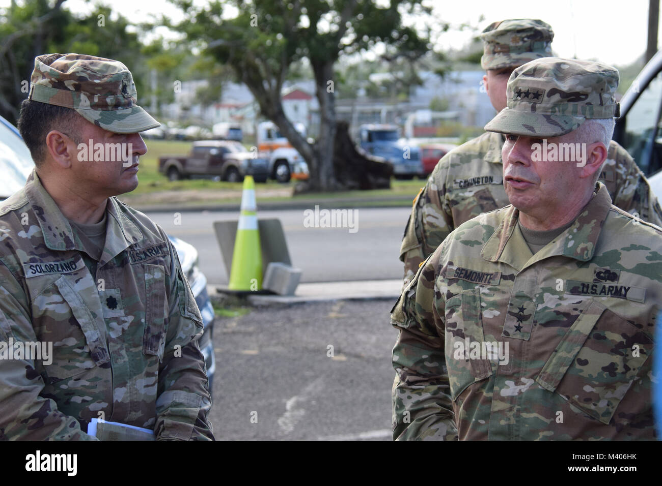 Lt. Col. Roberto Solórzano, Puerto Rico Recovery Field Office Commander ...