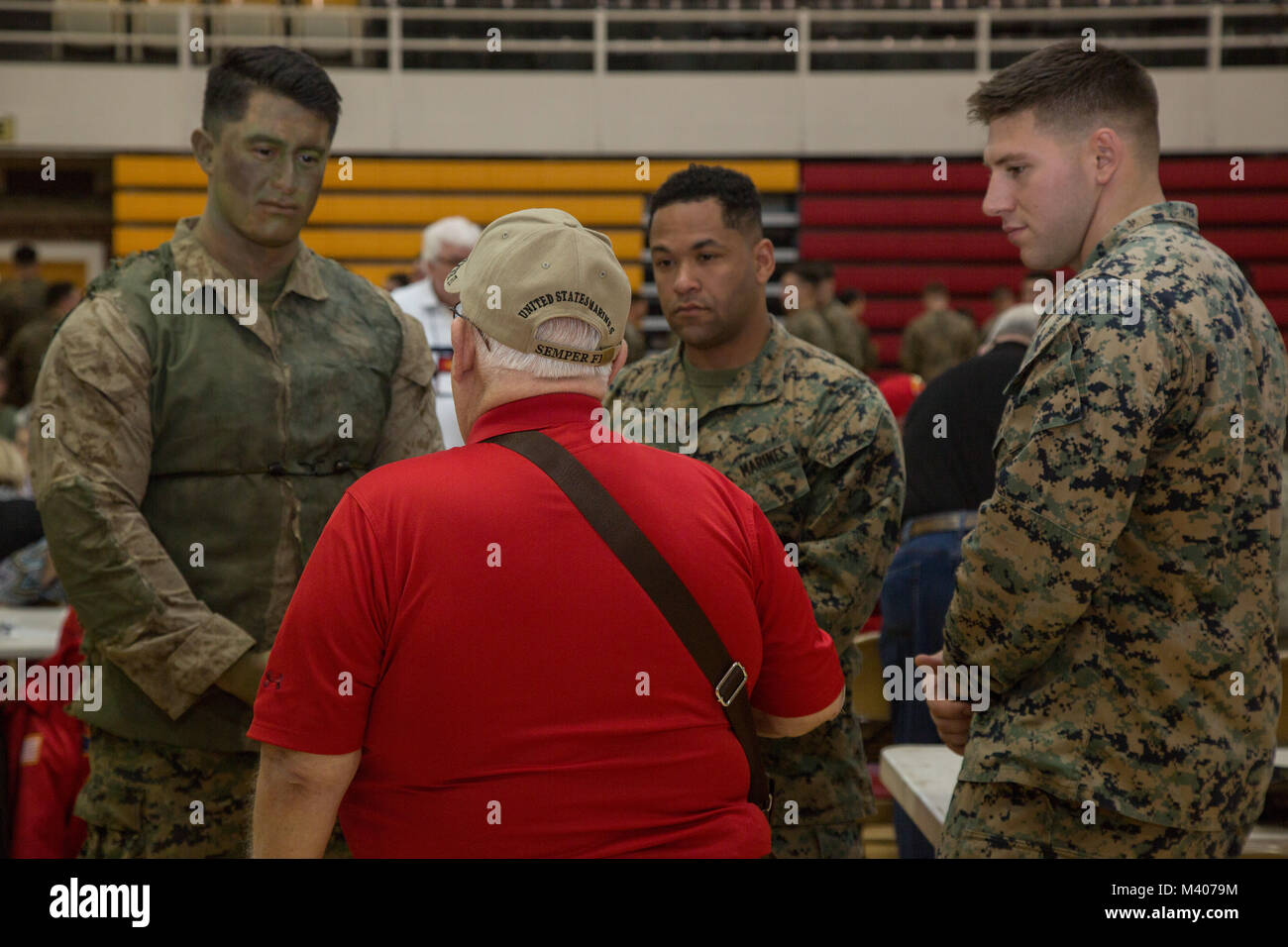 U.S. Marine Corps Gunnery Sgt. Mike Piserchia (Ret.), past president of ...
