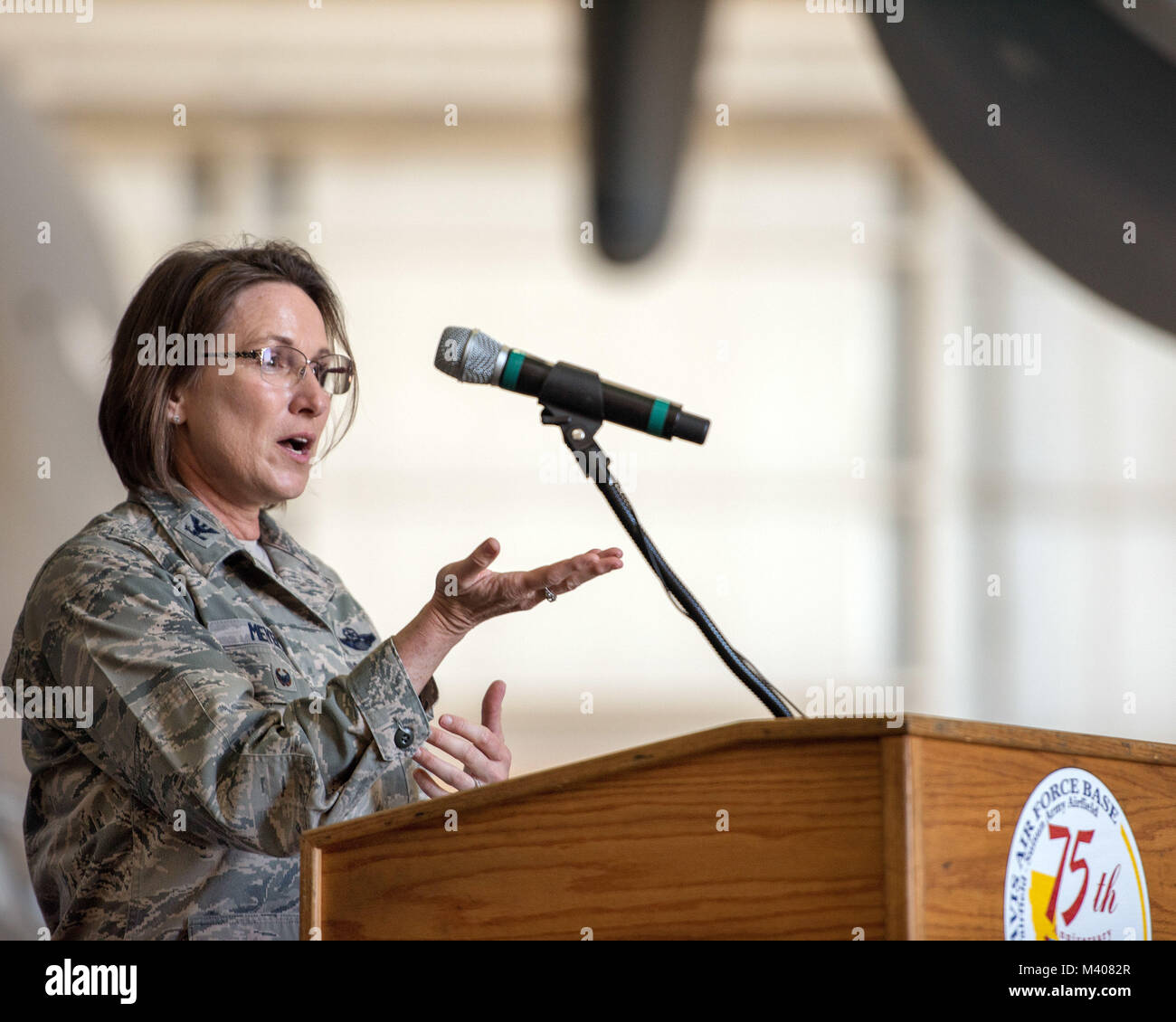 U.S. Air Force Col. Ruth Meyer, 621st Contingency Response Wing ...