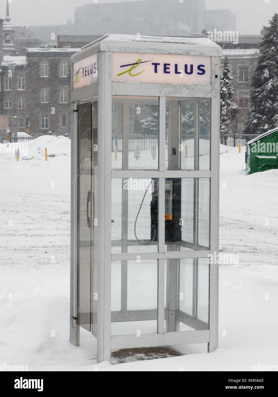 Telus phone booth hi-res stock photography and images - Alamy