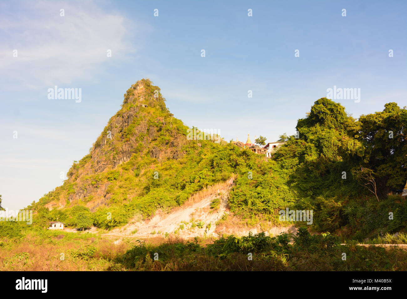 Hpa-An: mount Hpan-Pu (Hpa-Pu), , Kayin (Karen) State, Myanmar (Burma ...