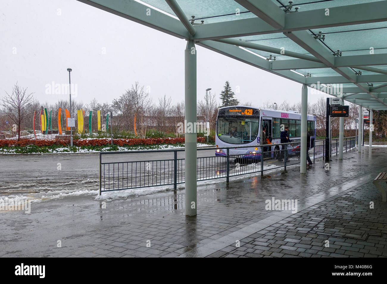 Bus Stops - Broomfield Hospital, Court Road, Broomfield, Chelmsford ...