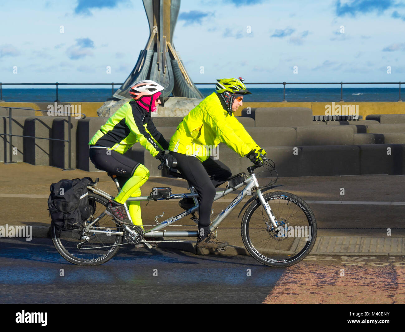 Riding a tandem hi-res stock photography and images - Alamy