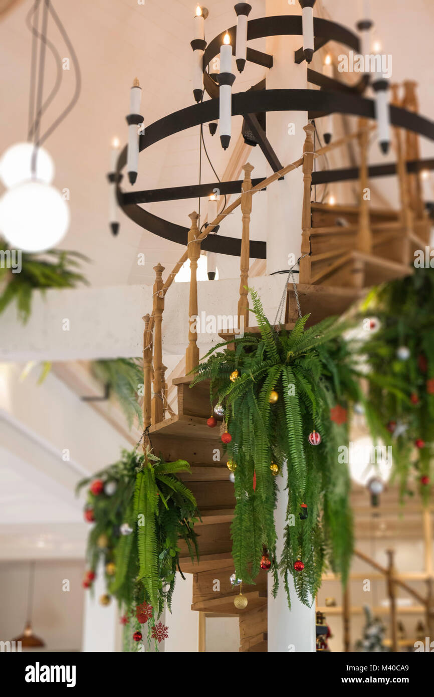 Circular light bulb setup decoration interior, stock photo Stock Photo ...