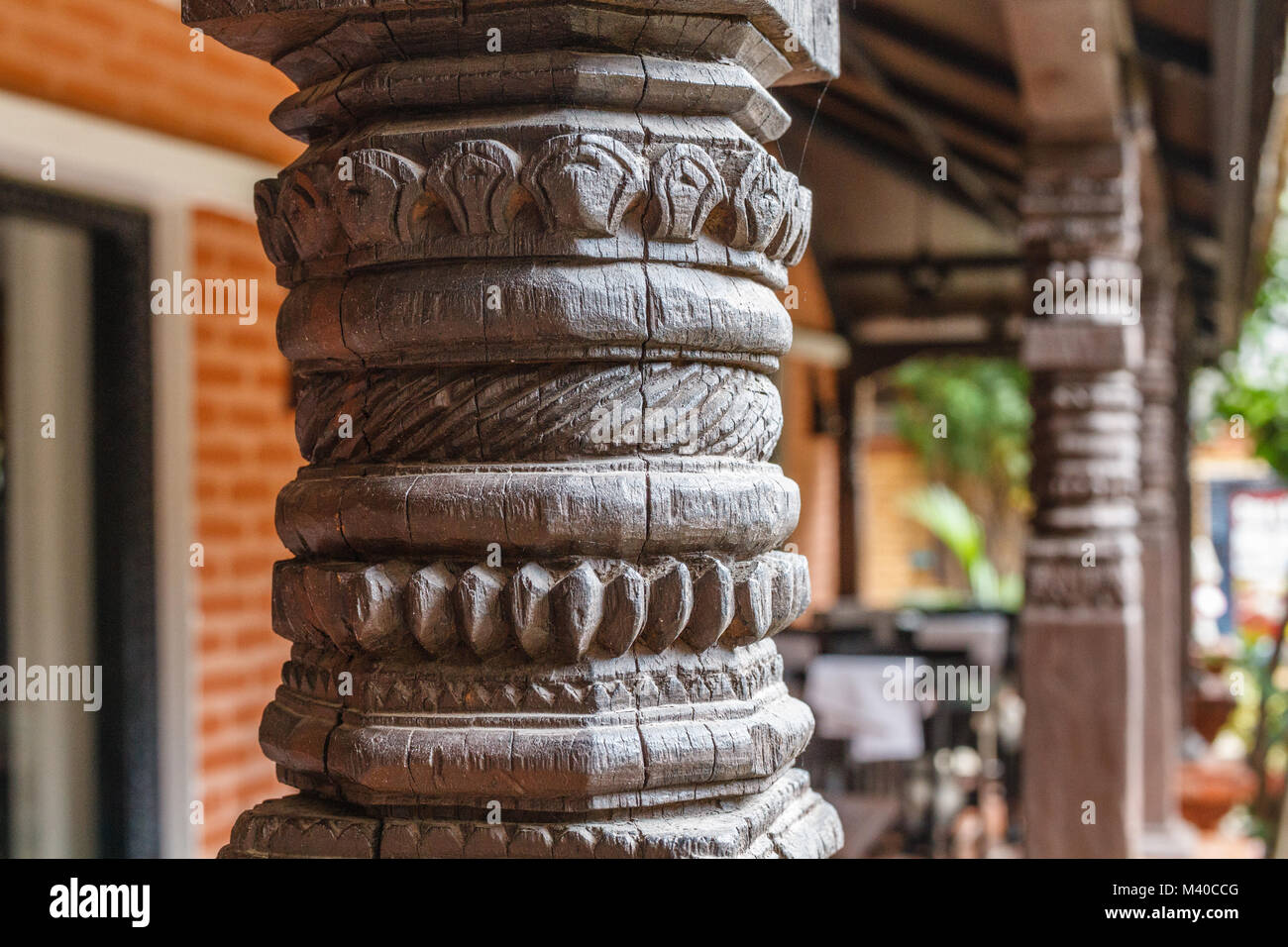 Kathmandu nepal architecture wood hi-res stock photography and images ...
