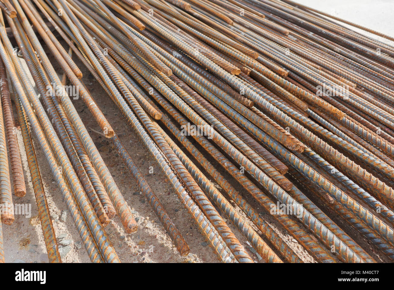 Rebar structure cement line hi-res stock photography and images - Alamy