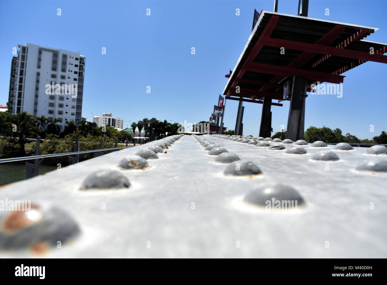 Rivets on bridge hi-res stock photography and images - Alamy