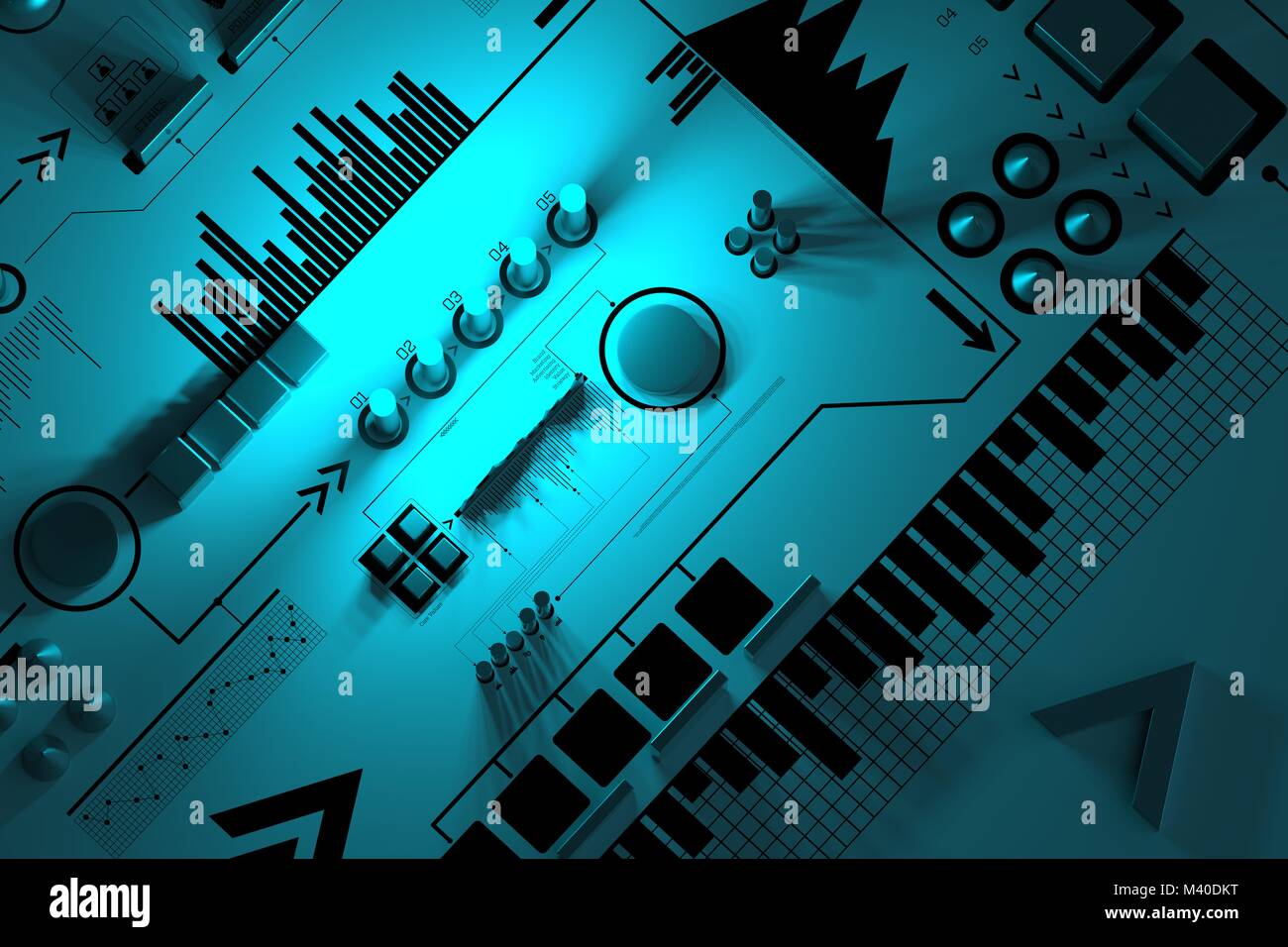 3d infographic background, business concept. 3D illustrating Stock ...
