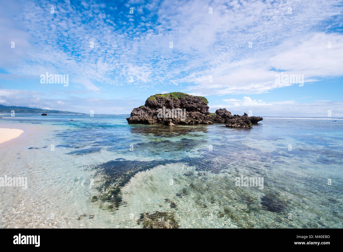 Beautiful blue waters of Sabtang, Batanes, Philippines Stock Photo - Alamy