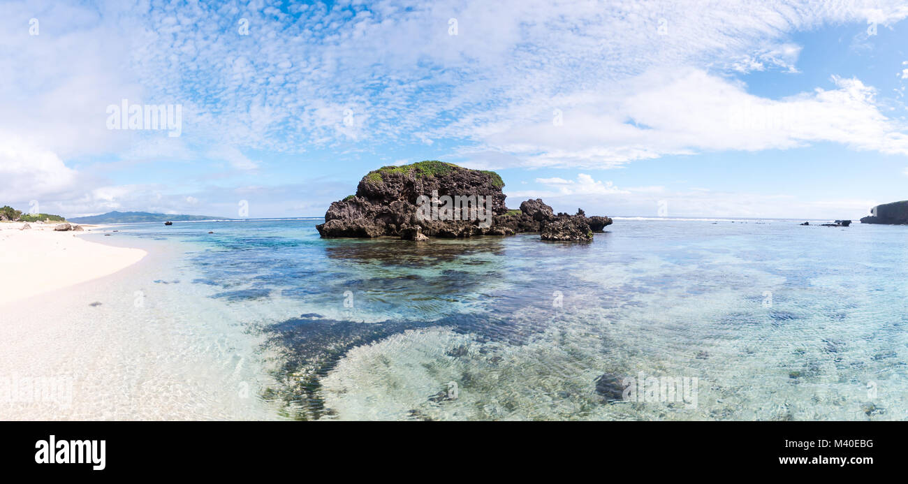 Beautiful blue waters of Sabtang, Batanes, Philippines Stock Photo - Alamy