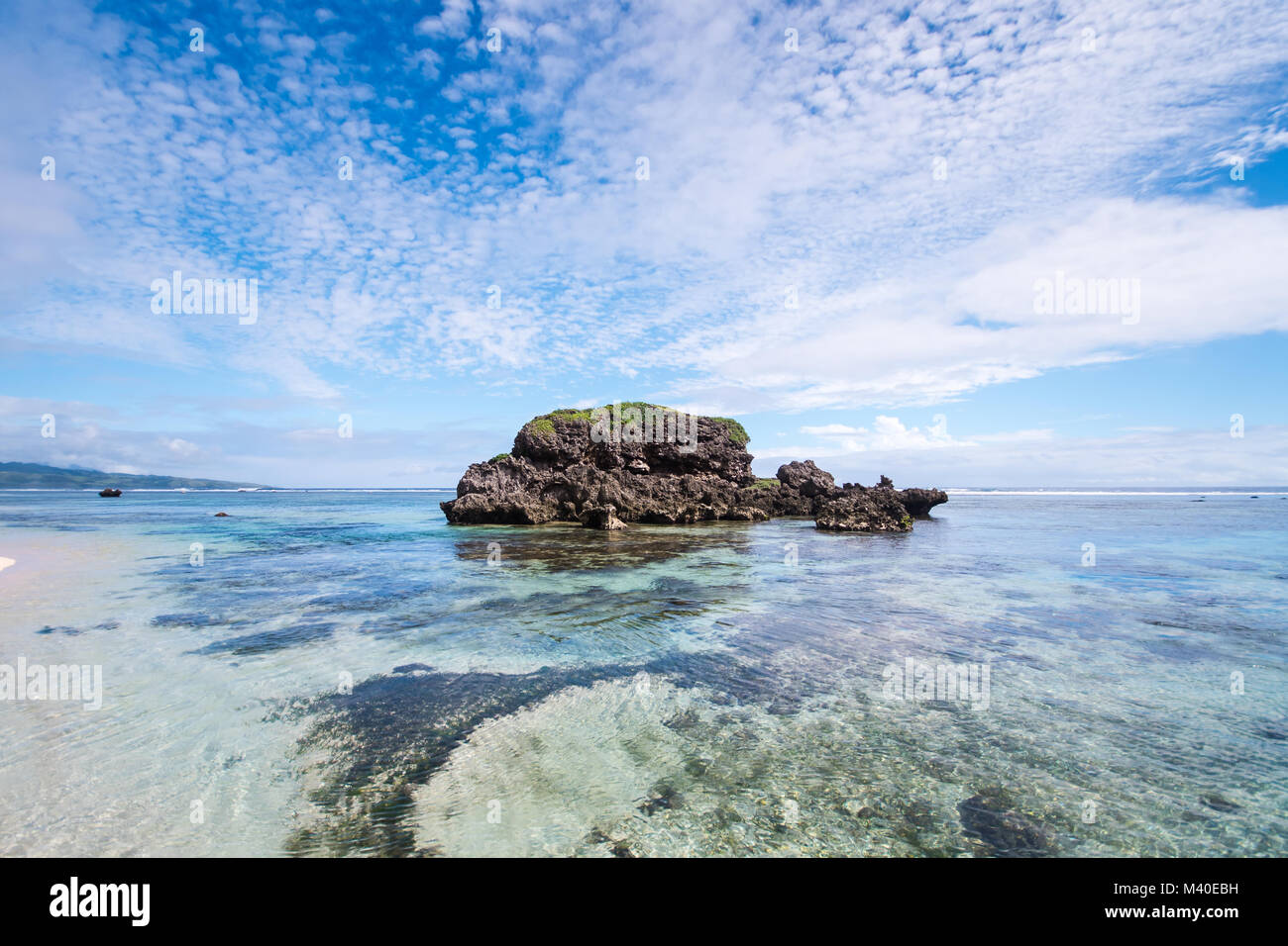 Beautiful blue waters of Sabtang, Batanes, Philippines Stock Photo - Alamy