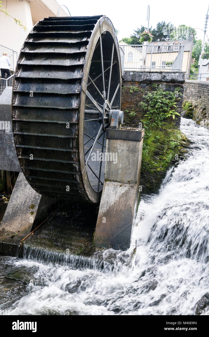 Water wheel at irish mill hi-res stock photography and images - Alamy