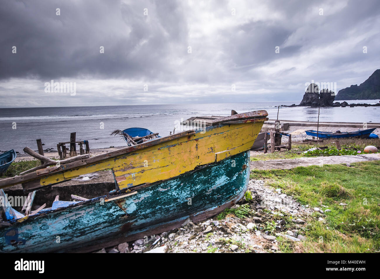 Chavayan Village at Sabtang, Batanes, Phiippines Stock Photo - Alamy