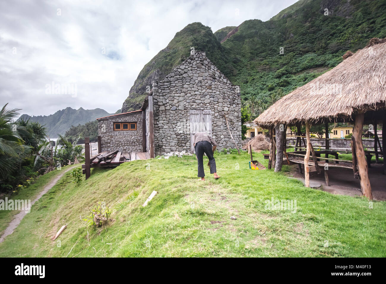 Chavayan Village at Sabtang, Batanes, Phiippines Stock Photo - Alamy