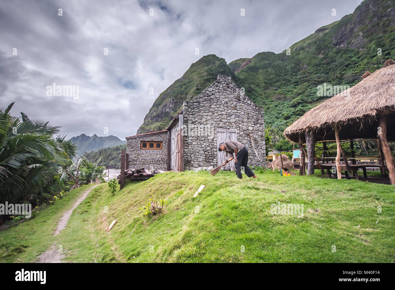 Chavayan Village at Sabtang, Batanes, Phiippines Stock Photo - Alamy
