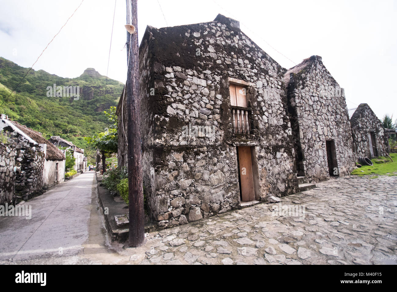 Chavayan Village at Sabtang, Batanes, Phiippines Stock Photo - Alamy